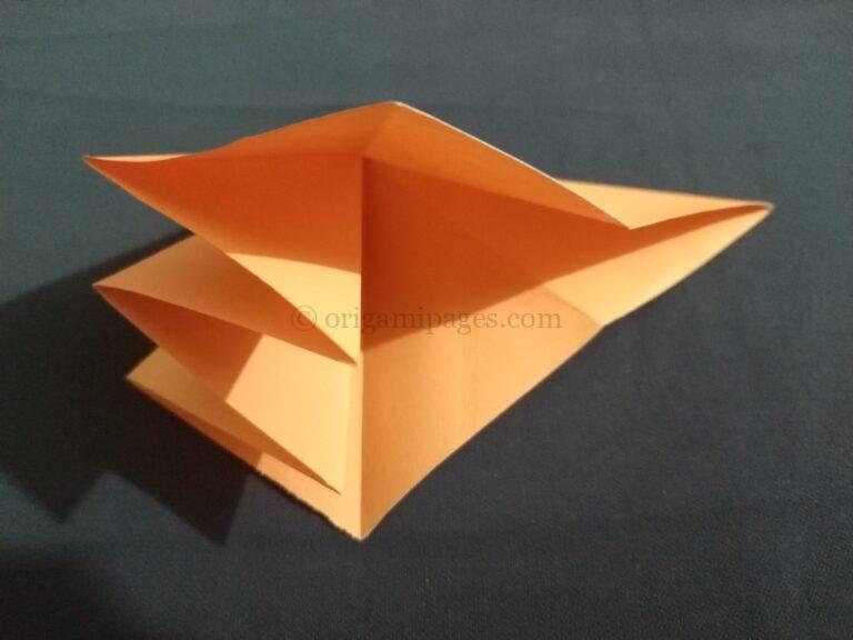 How to Make an Origami 5 Petal Flower Step by Step.