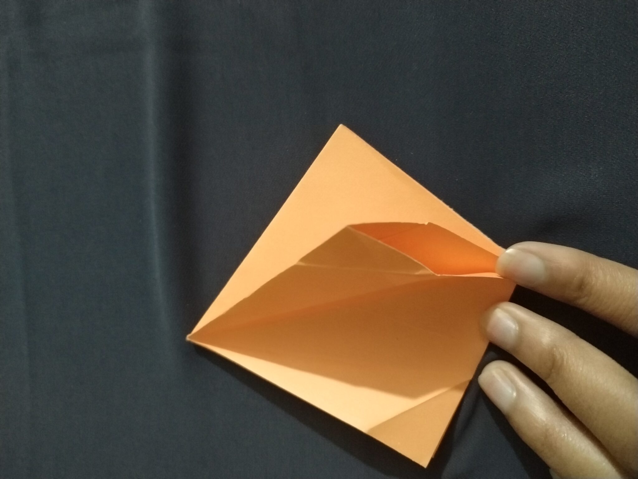 How to Make an Origami 5 Petal Flower Step by Step.