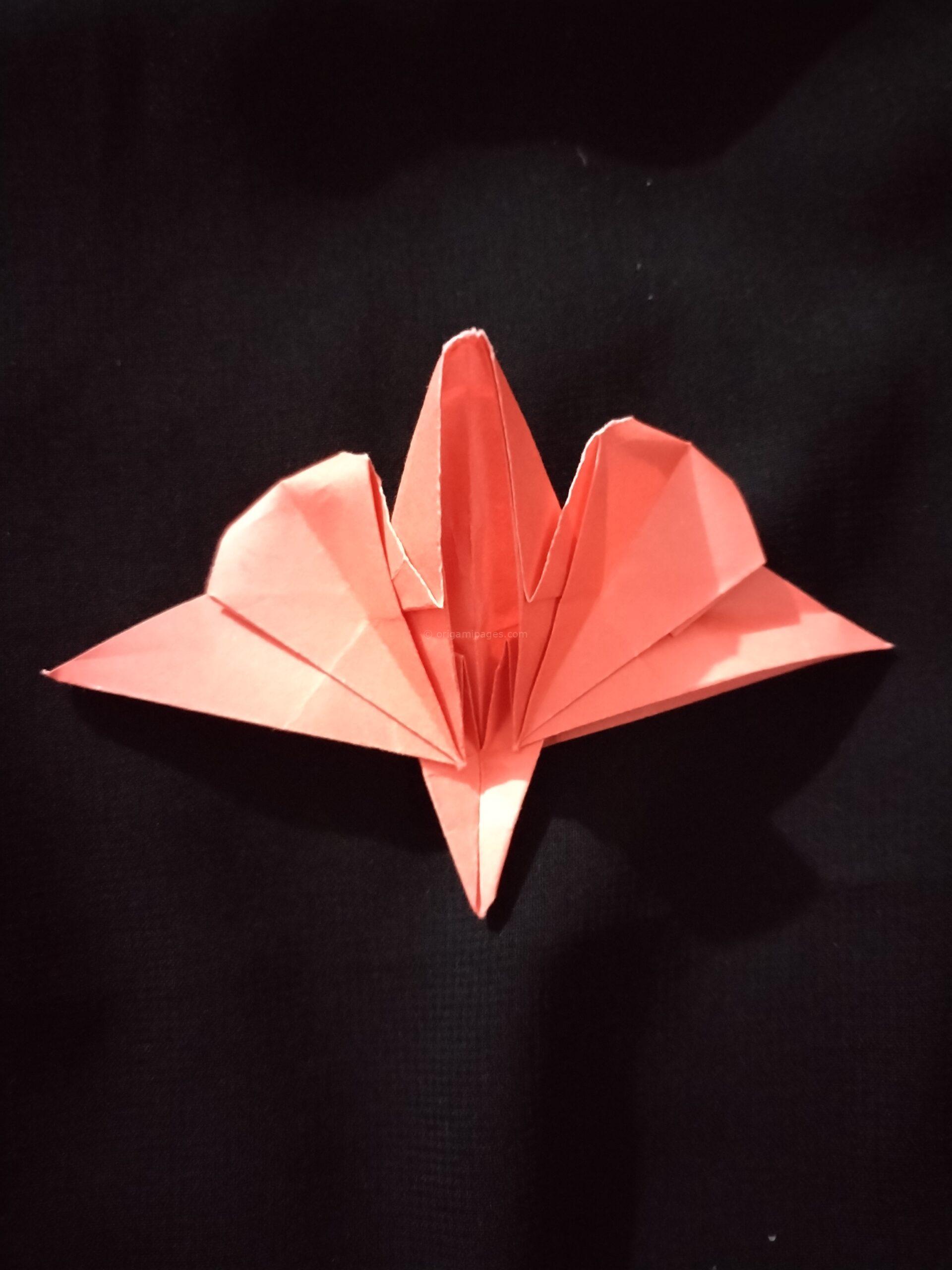 Easy Origami Orchid Flower - A Step by Step Guide