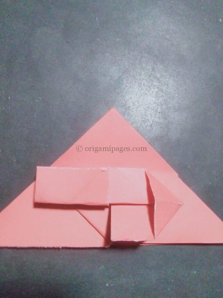 How To Make An Origami Corner Heart Step By Step.