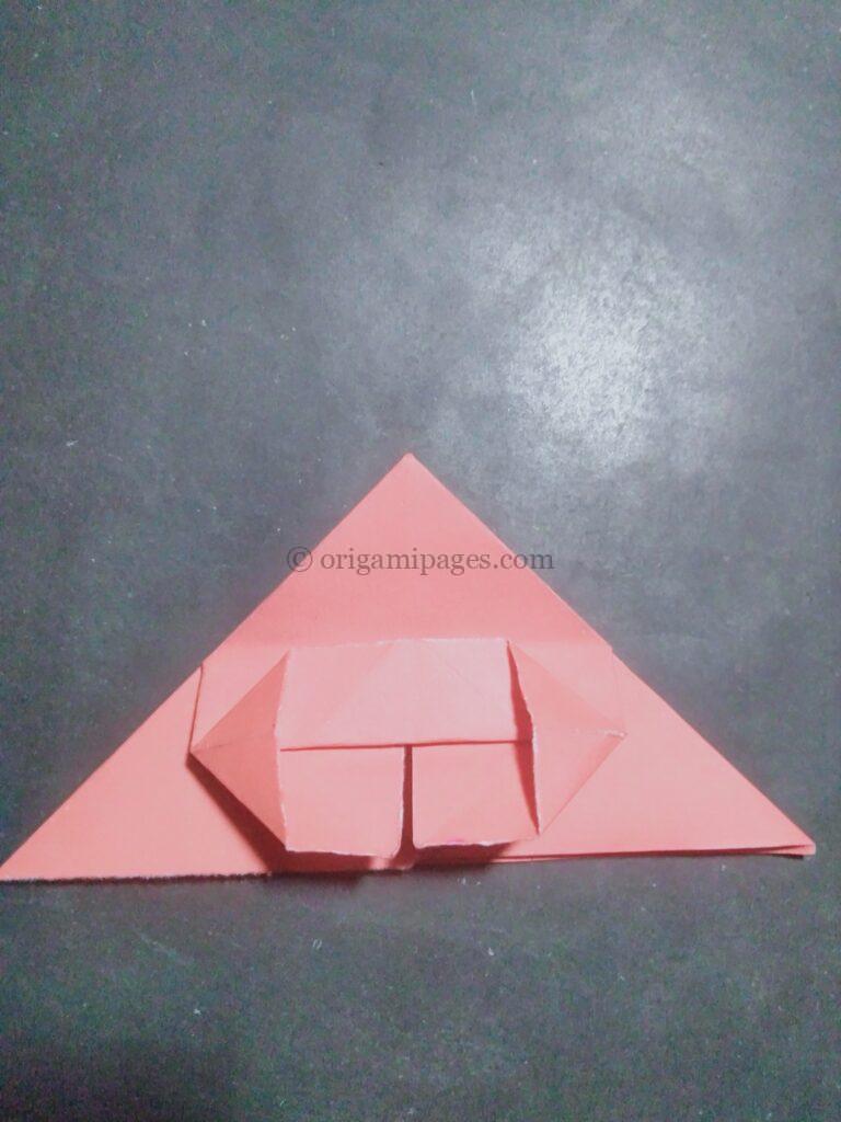 How To Make An Origami Corner Heart Step By Step.