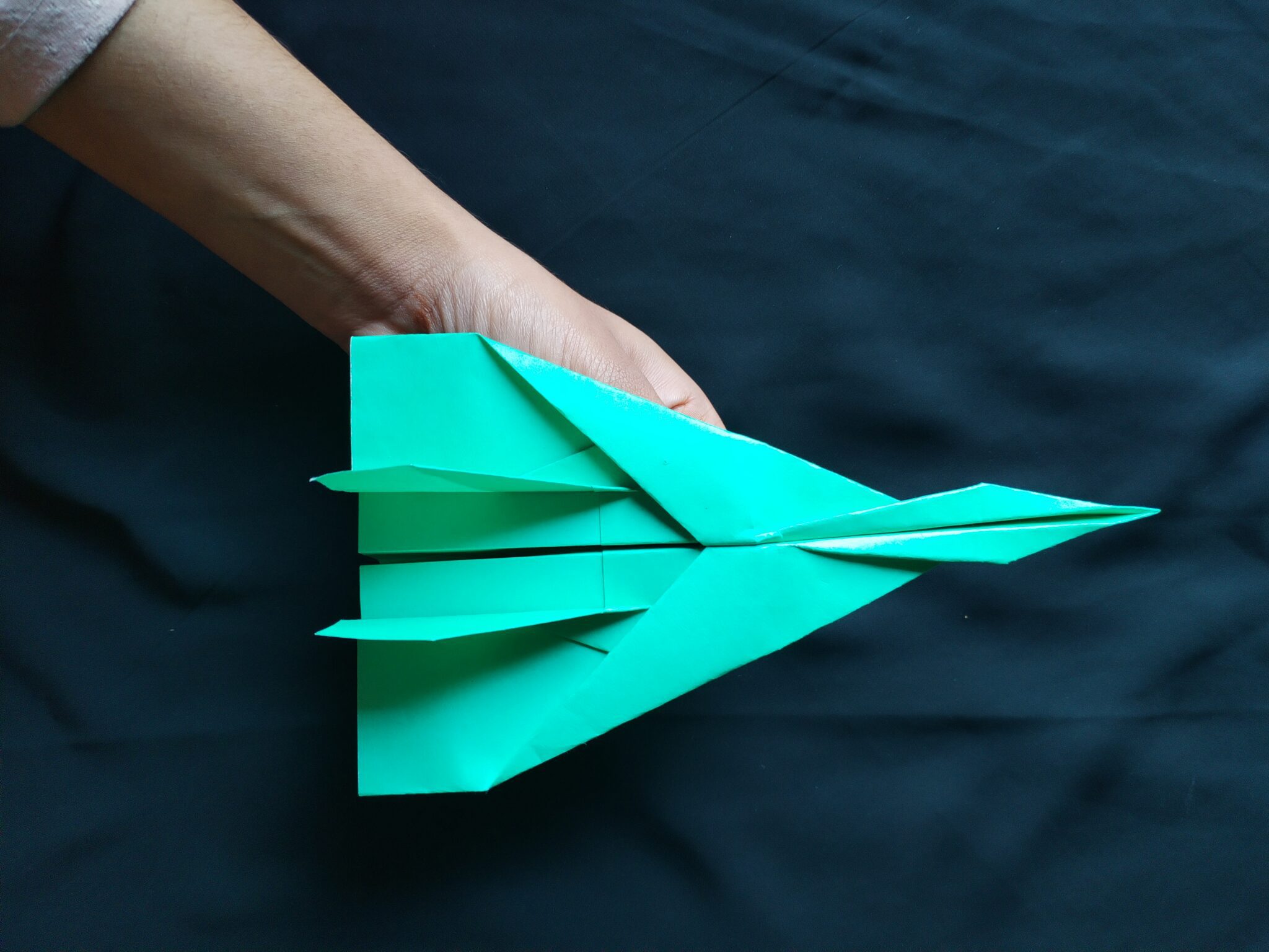 Jet Fighter paper Airplane - Easy To Follow Guide
