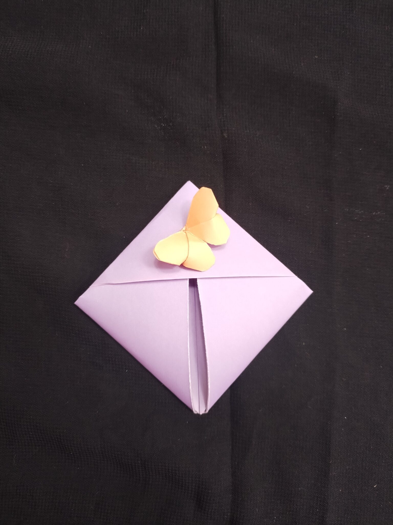 Origami Paper Storage Pocket