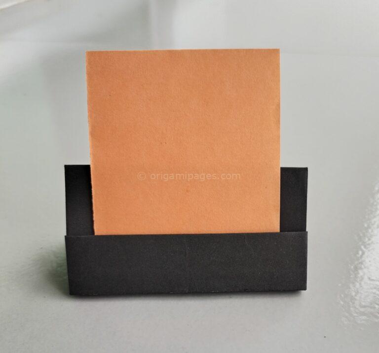 Origami Card Holder: A Simple Step-by-Step Guide