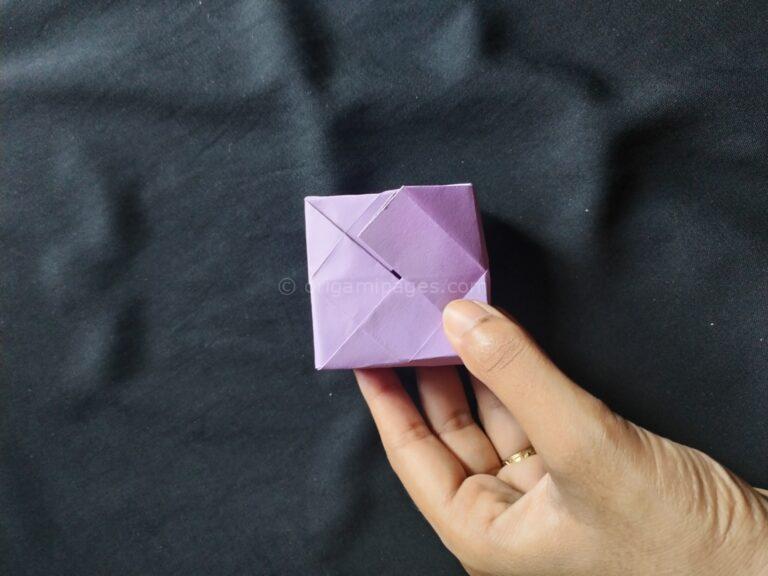 Origami Square Box: A Step-by-Step Journey
