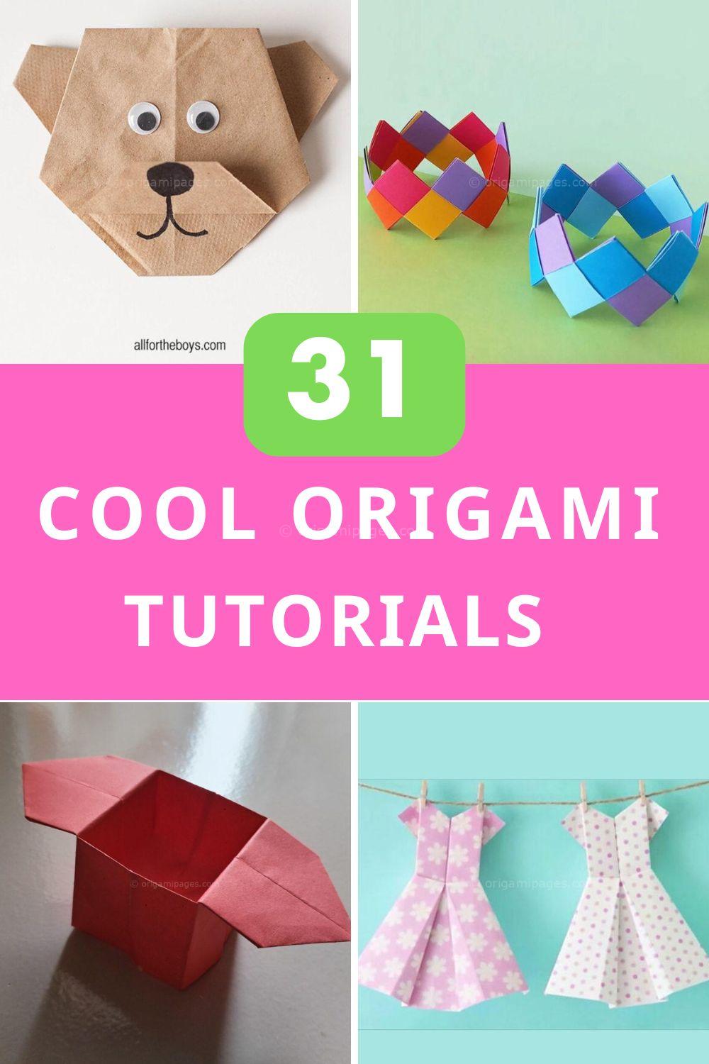 31 Cool Origami Projects for All Ages: A Beginner’s Guide