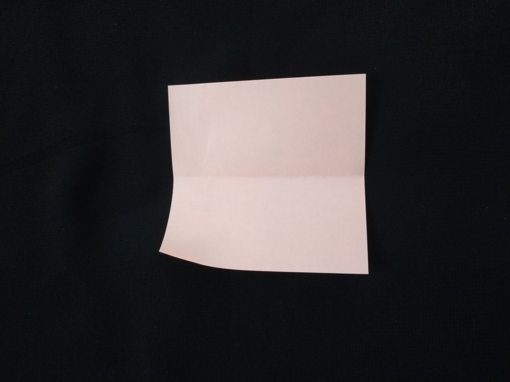 Sticky Note Origami Cat Bookmark