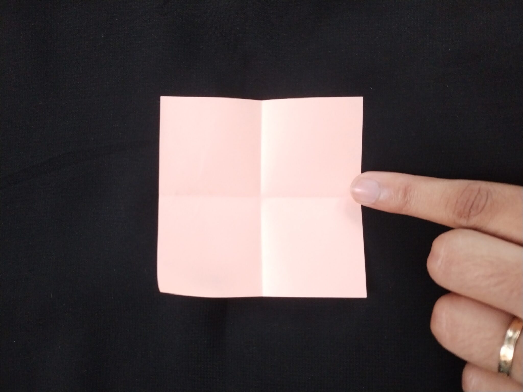 Sticky Note Origami Cat Bookmark