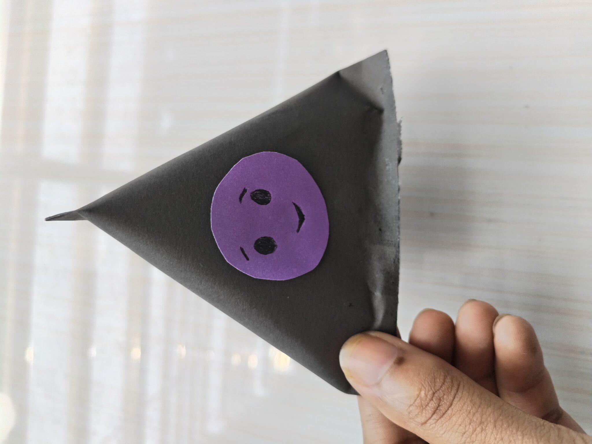 Origami Triangular Blind Bag : Easy To Follow Instructions