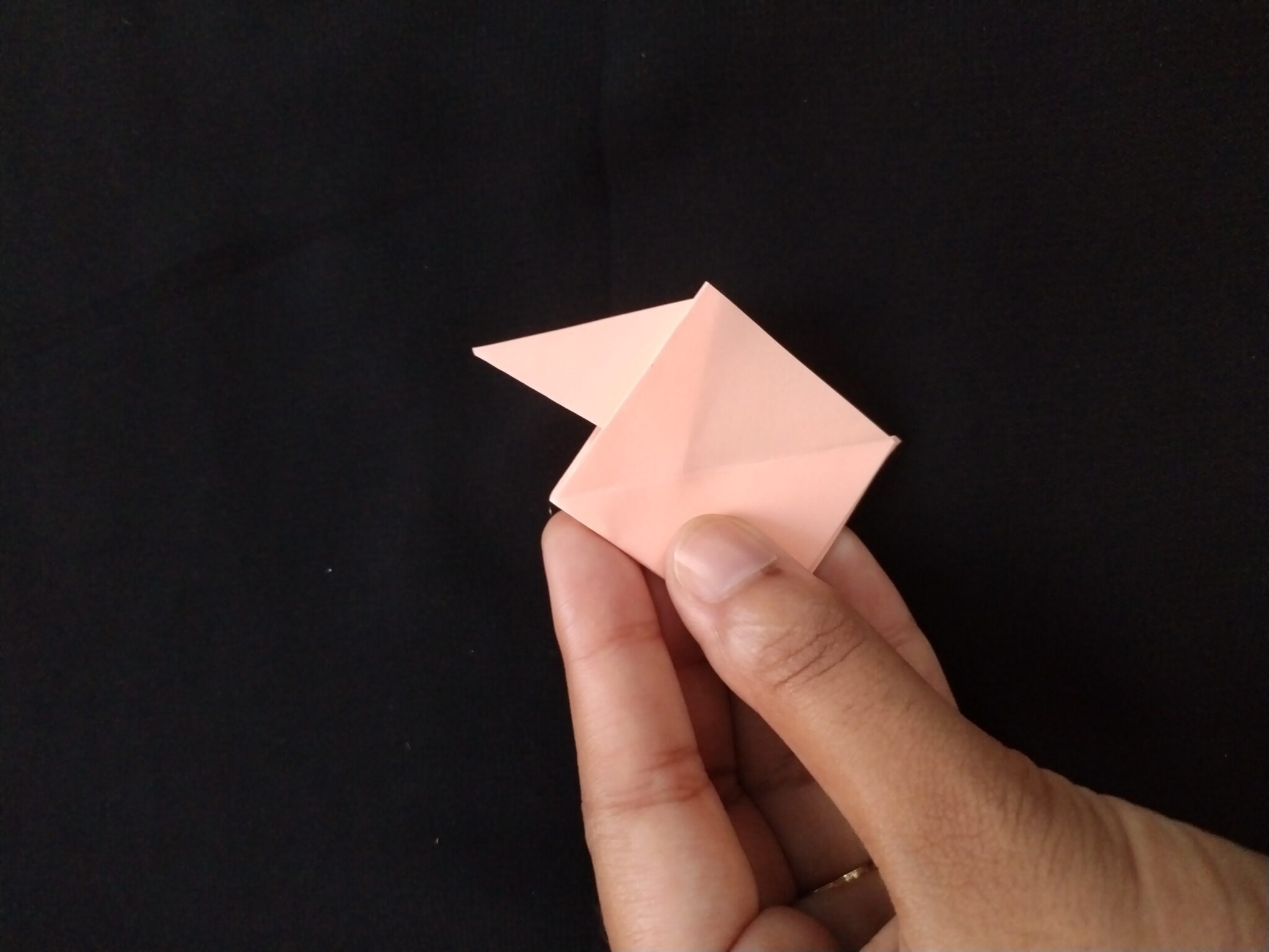 Sticky Note Origami Cat Bookmark