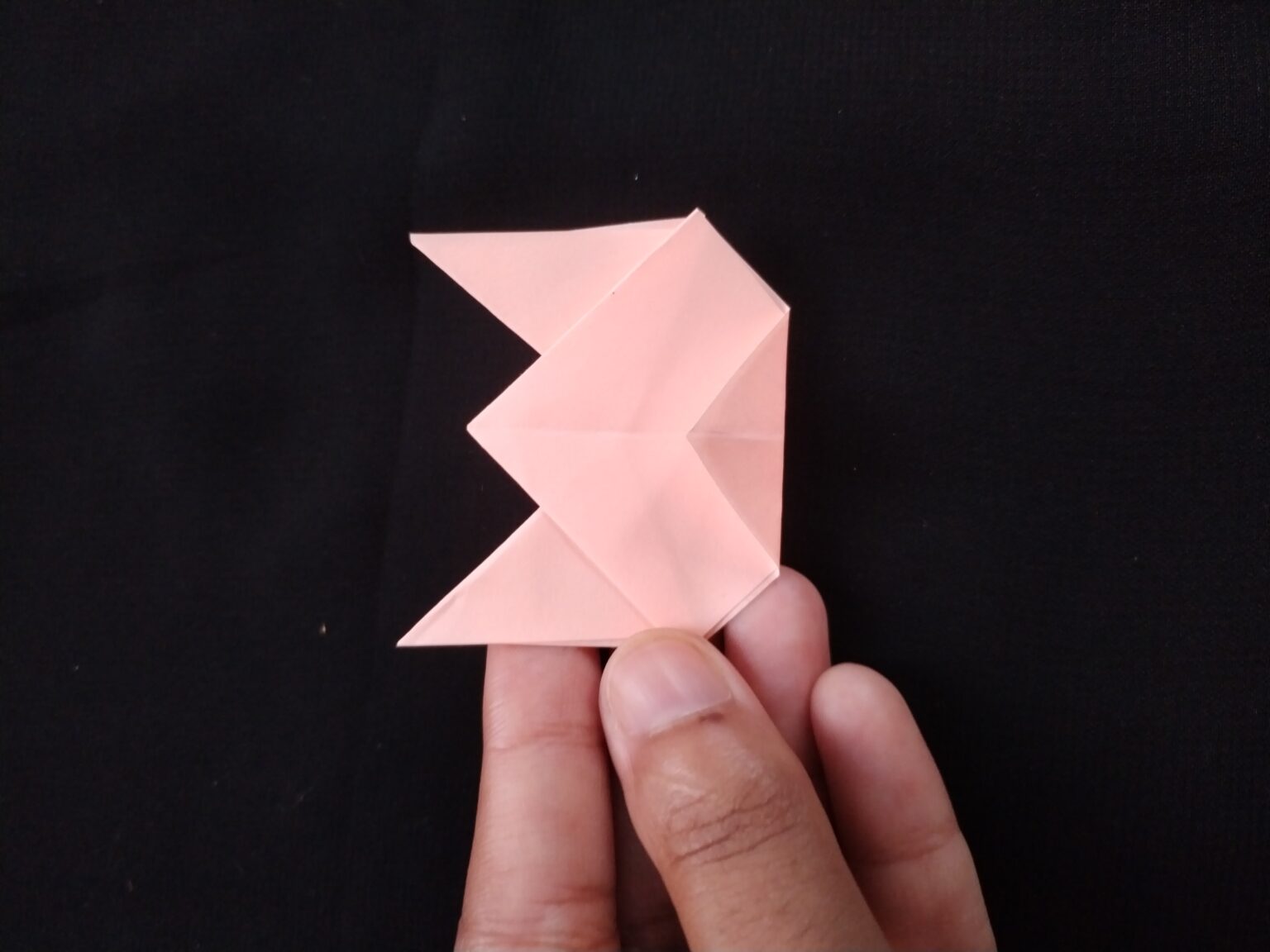 Sticky Note Origami Cat Bookmark
