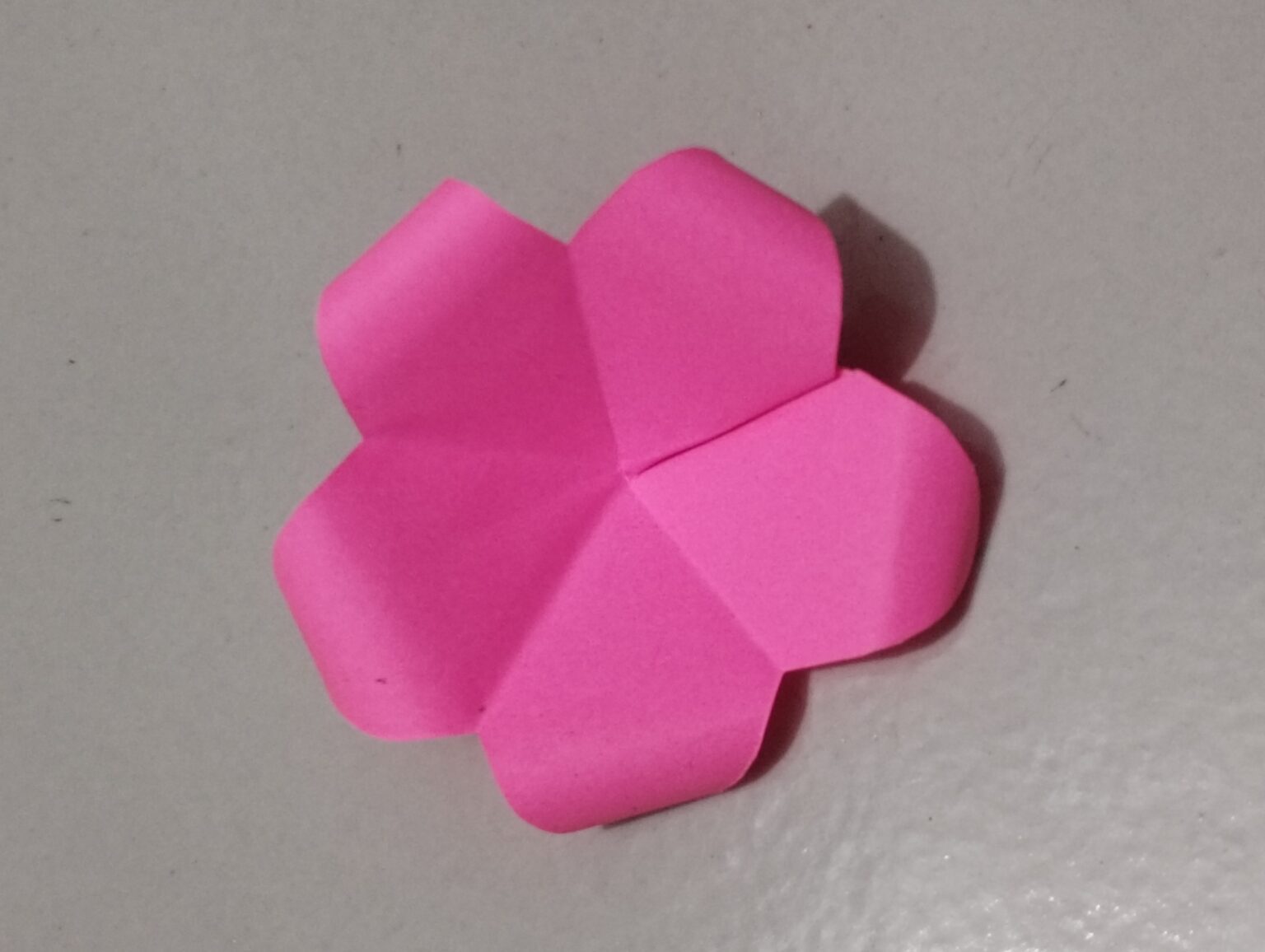 Sticky Note Origami Flower: Step-by-Step Guide for Beginners
