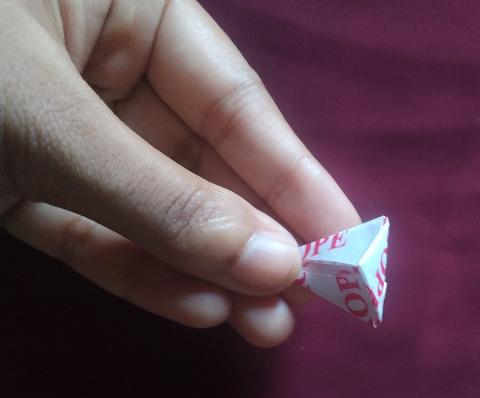 Gum Wrapper Origami Crane: A Step-by-Step Guide