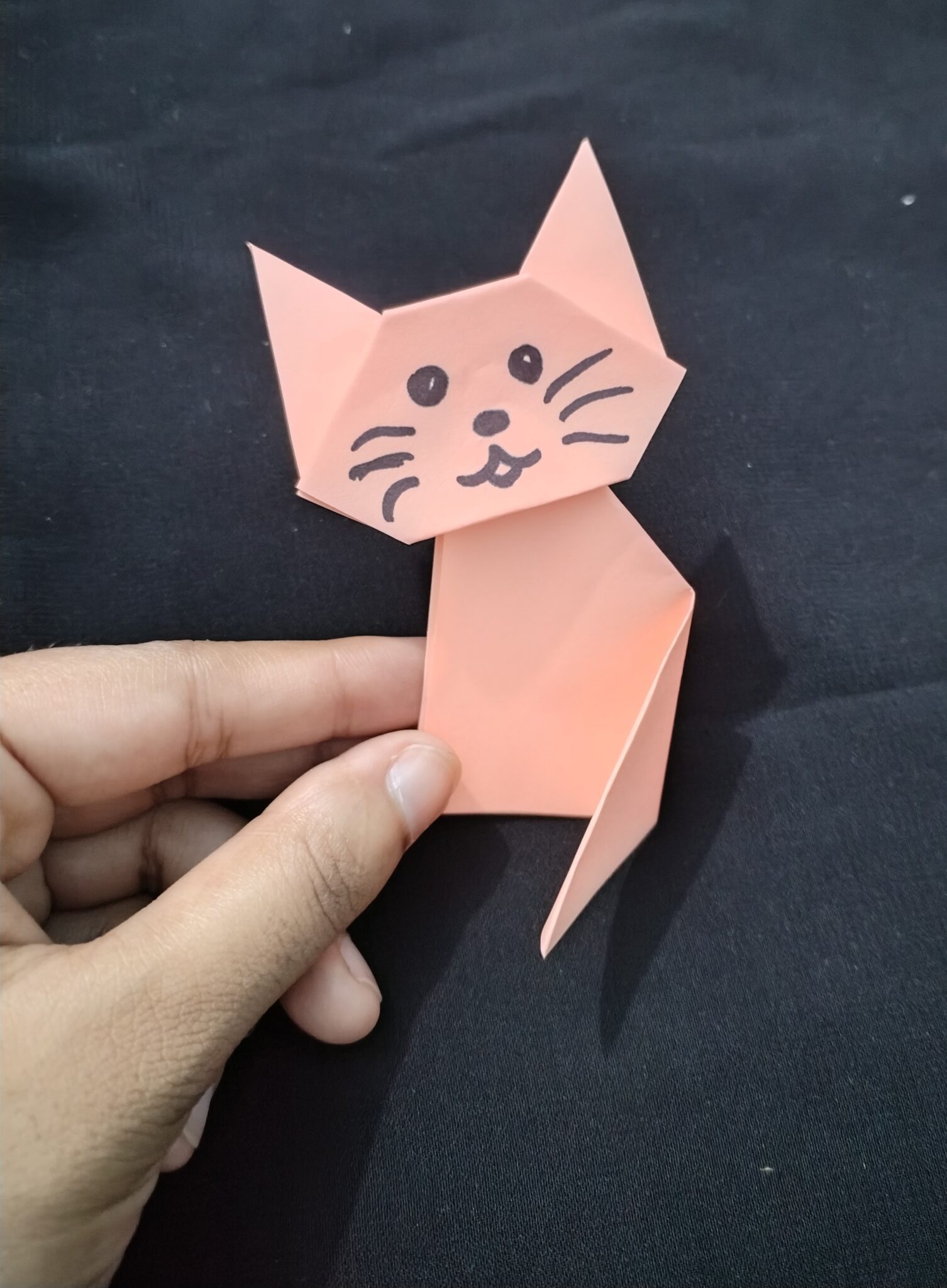 Sticky Note Origami Cat: A Step-by-Step Guide