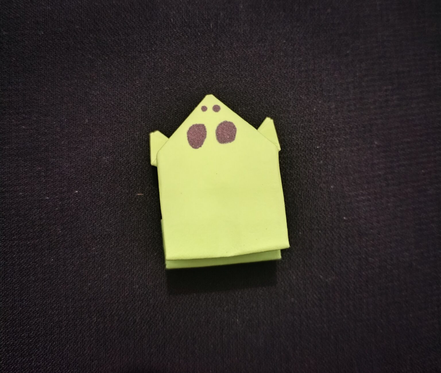 Sticky Note Origami Frog: A Simple Step-by-Step Guide